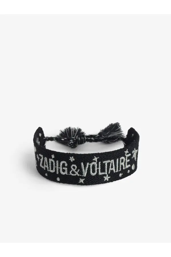 Zadig&Voltaire Woven Bracelet - Black