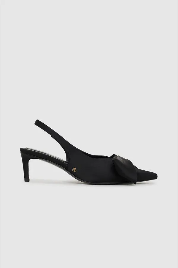 ANINE BING Nina Heels With Bow