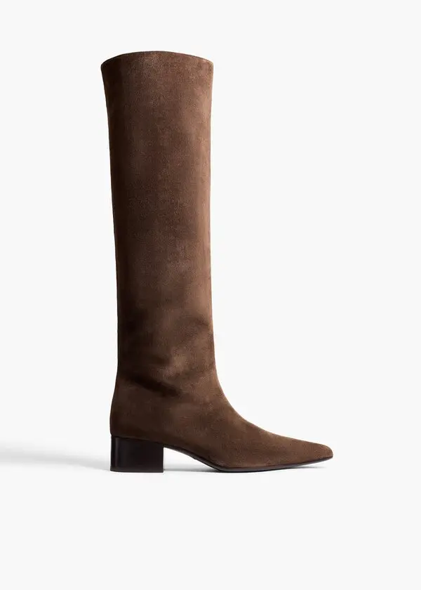 Khaite Andee Knee-high Boots - Ebano