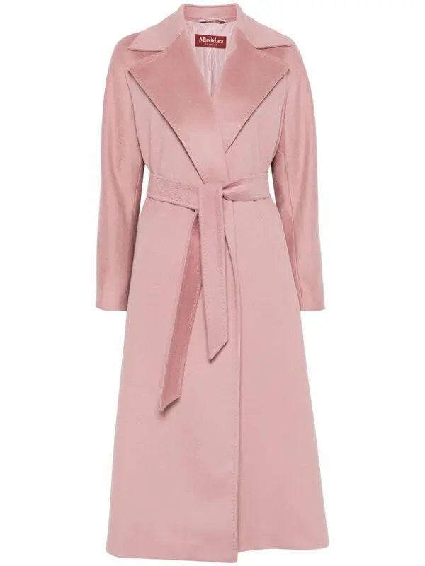 Max Mara Ovatta Mid-length Coat - Pink