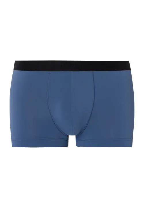 Hanro Micro Touch Boxer Brief - Slate Blue