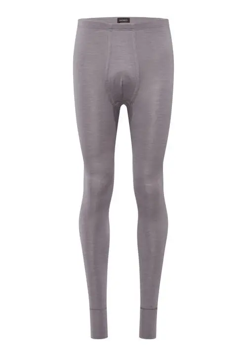 Hanro Wool And Silk Leggings - Nordic Grey