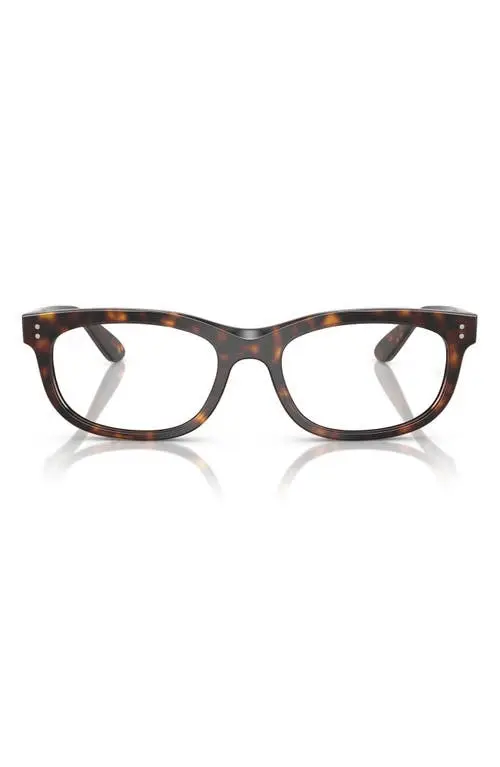 Ray-ban 54mm Pillow Optical Glasses - Havana
