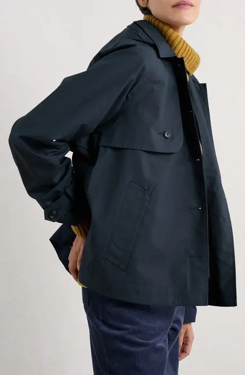 SEASALT CORNWALL Neap Tide Waterproof Jacket - Inkwell Blue
