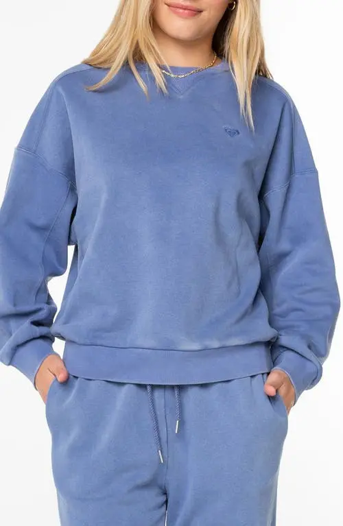 Roxy Oasis Haze Sweatshirt - Coastal Fjord