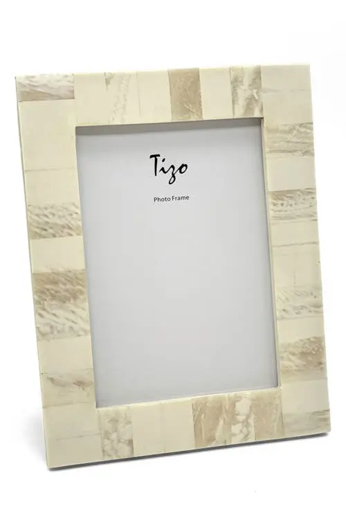 TIZO Faux 4" X 6" Picture Frame - Bone
