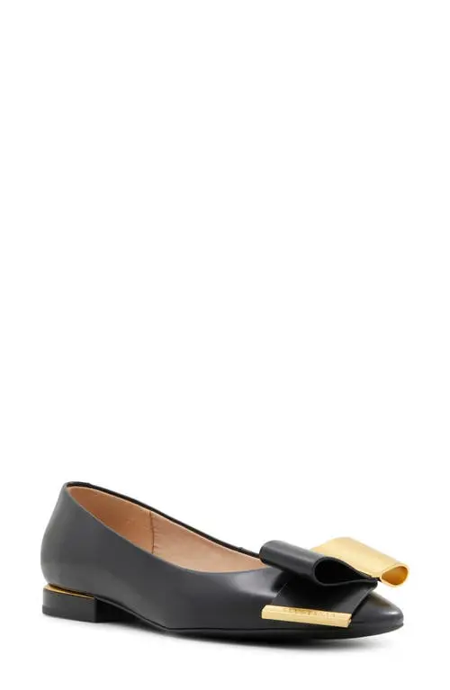 Ted Baker London Daria Bow Flat - Black