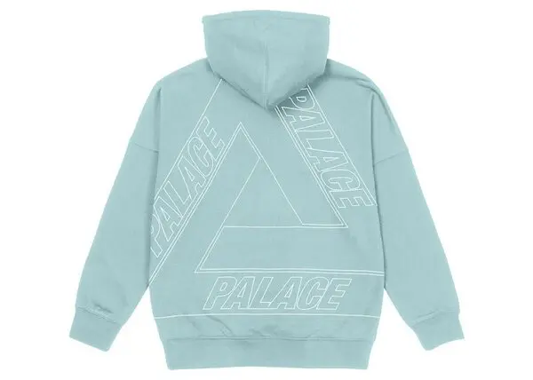 PALACE Jumbo Triferg Drop Shoulder Hood - Green