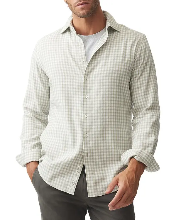 Rodd & Gunn Teddington Button Front Shirt - Pistachio