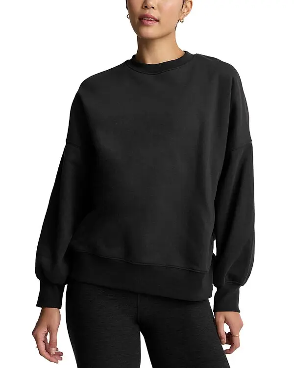 Beyond Yoga Solstice Oversized Sweatshirt - Black