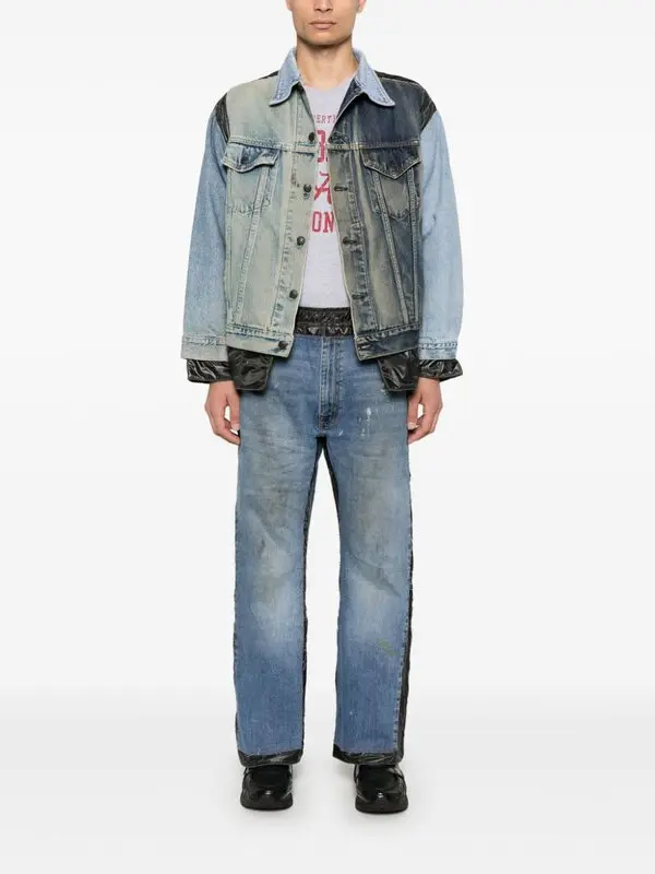 Needles Patchwork Denim Jacket