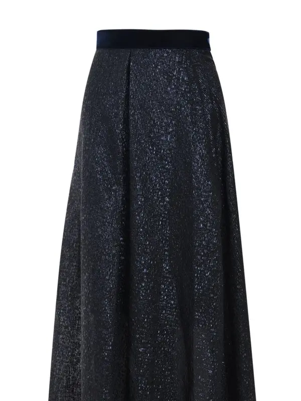 Talbot Runhof Organza Maxi Skirt