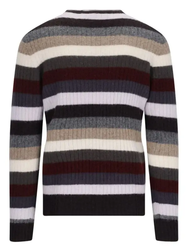 DRUMOHR Striped Jumper - Grey
