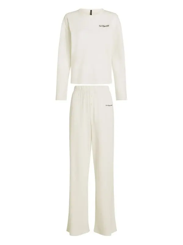 Karl Lagerfeld Hotel Karl Sheer Pyjama Set
