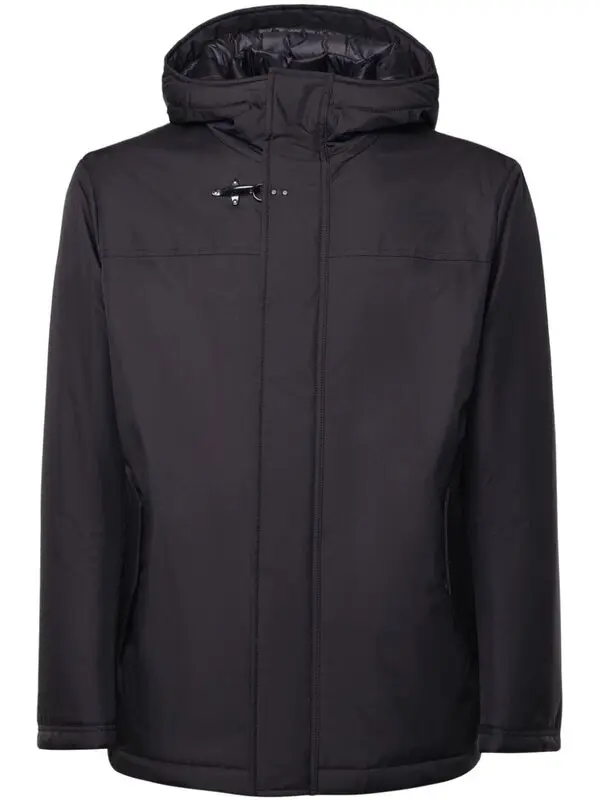 FAY Gabardine Jacket - Black