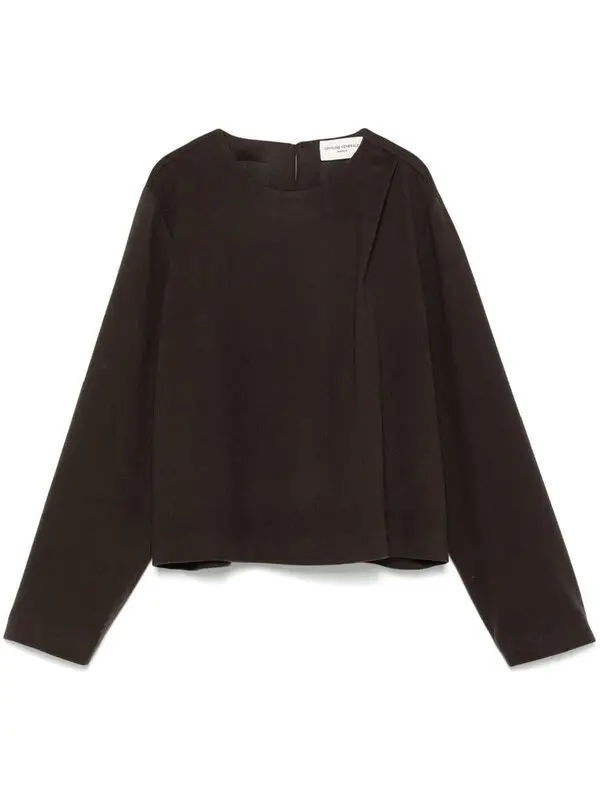 Officine Générale Francky Top - Dark Coffee