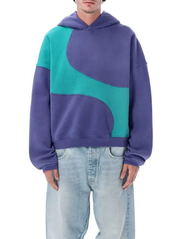 ERL Swirl Hoodie - Navy