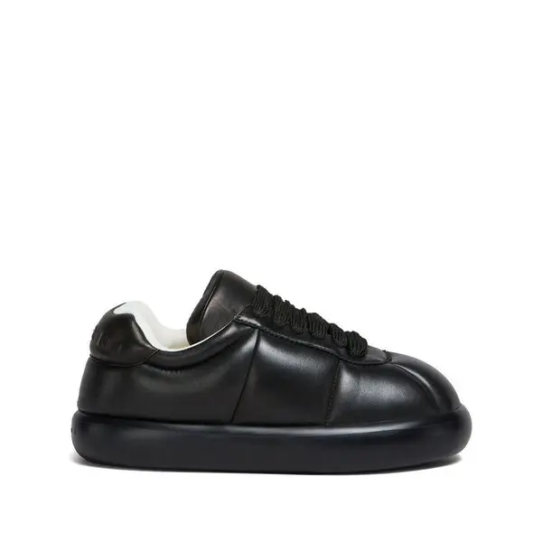 Marni Leather Lace-up Sneakers