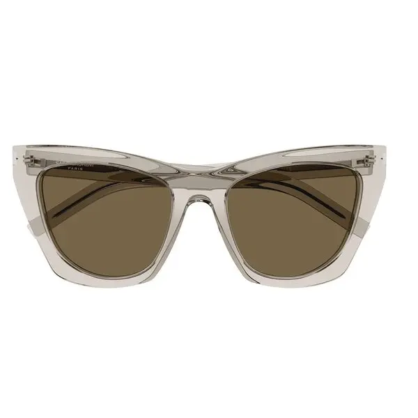 Saint Laurent Cat-eye Sunglasses - Beige