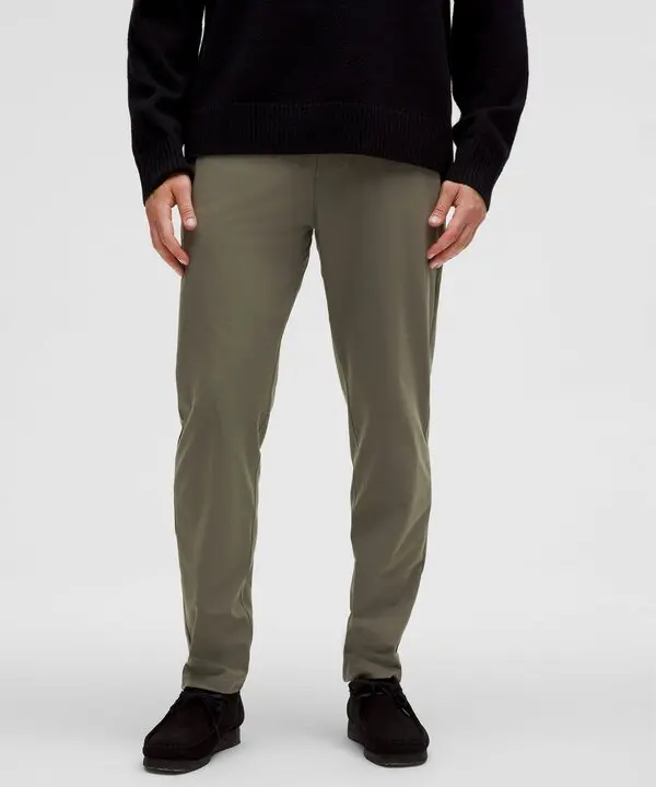Lululemon Warpstreme Slim-fit Pull-on Pant - Army Green