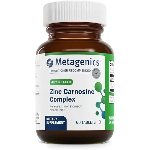 METAGENICS Zinc Carnosine Complex 60 Tablets