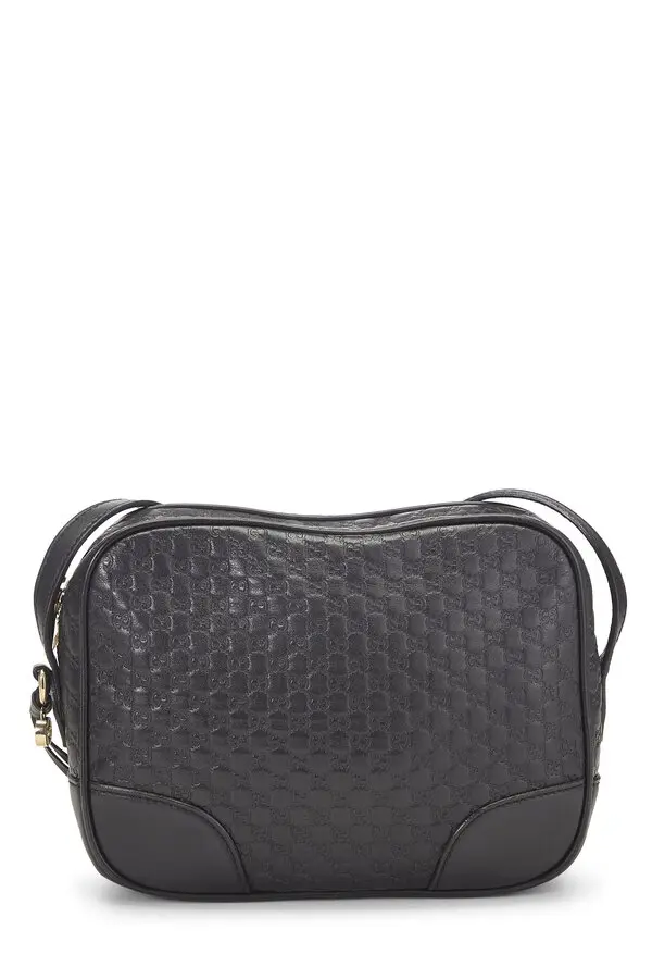 Gucci Microguccissima Leather Bree Crossbody In Black 20% Off