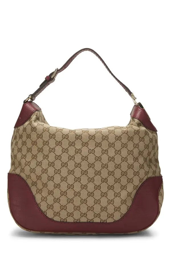 Gucci Original Gg Canvas Charlotte Hobo Bag