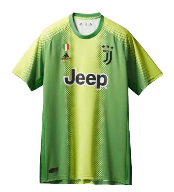 PALACE Adidas Juventus Authentic Buffon 77 Match Jersey - Slime/green
