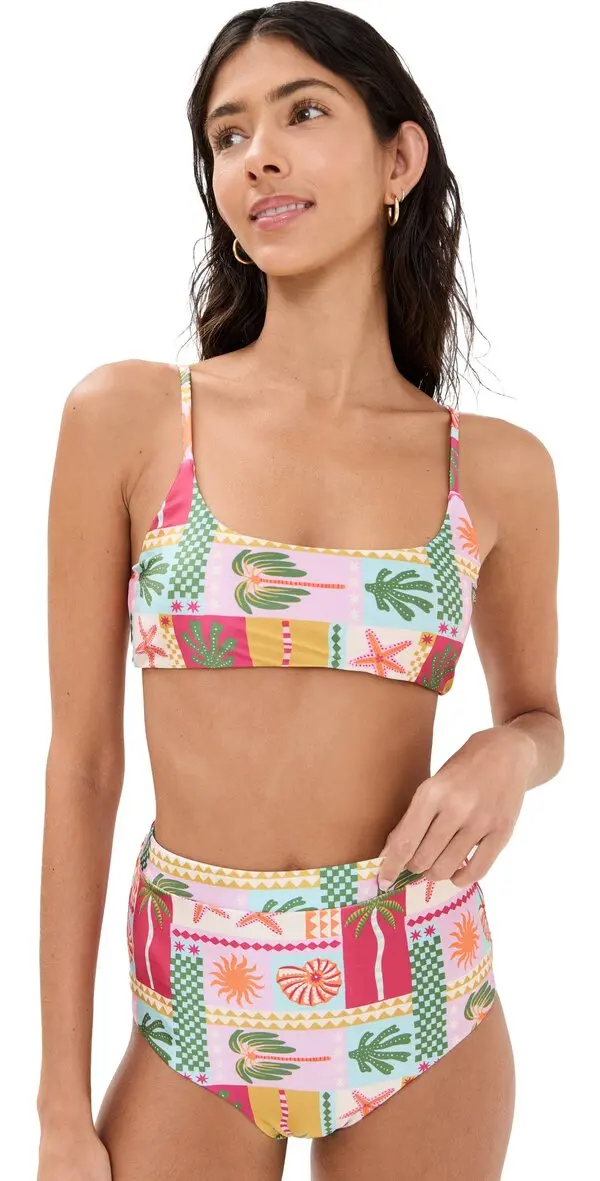 Minkpink Tropical Bikini Top