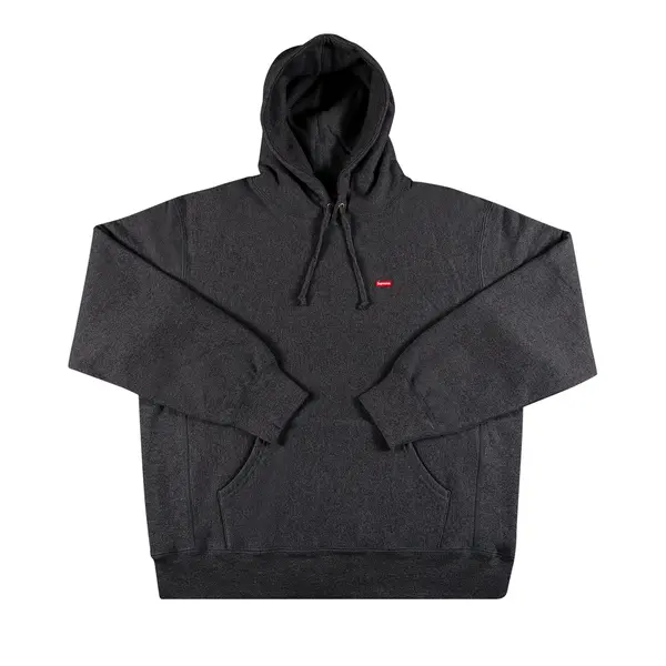 Supreme Small Box Hooded Sweatshirt - Grey