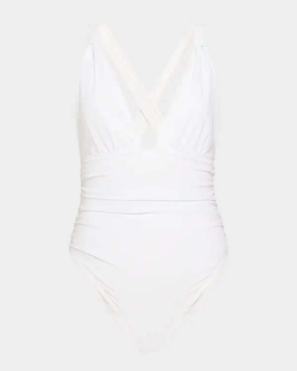 Ramy Brook Haley One-piece Swimsuit - White