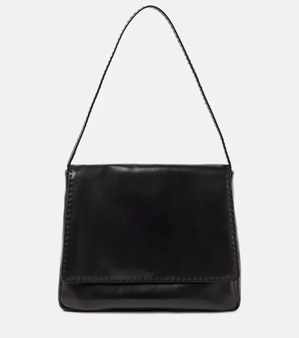 THE ROW Nuance Leather Shoulder Bag
