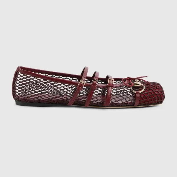 Gucci Horsebit Ballet Flat - Bordeaux