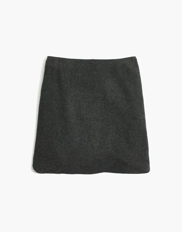 Madewell Mw Shirttail Mini Skirt