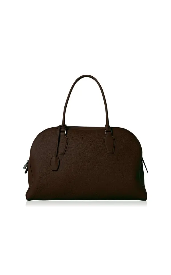 THE ROW India 15.75 Leather Bag - Brown