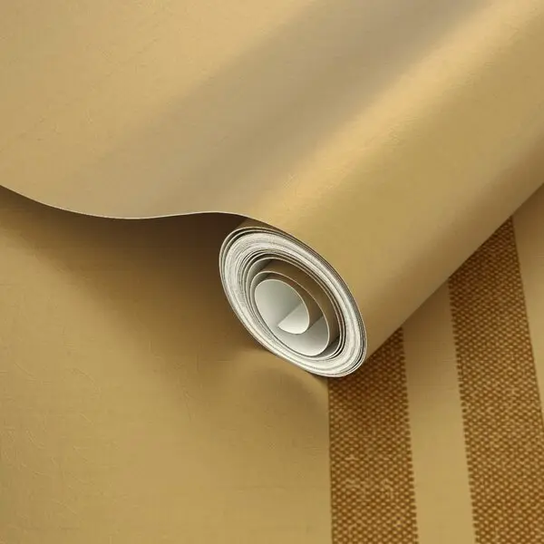 Spoonflower Vintage Stripe Neutral Texture Linen French Rustic Custom Pre-pasted Wallpaper