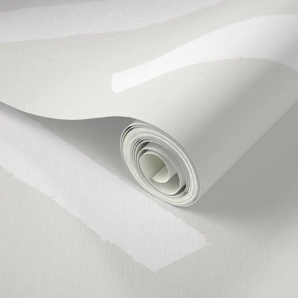 Spoonflower White Bone Tribal Herringbone Freehand Chevron Custom Pre-pasted Wallpaper