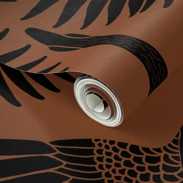 Spoonflower Hawaii Nene Goose Custom Removable Wallpaper
