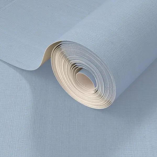 Spoonflower Color Map First Light 100% Natural Sisal Grasscloth Wallcovering - Blue