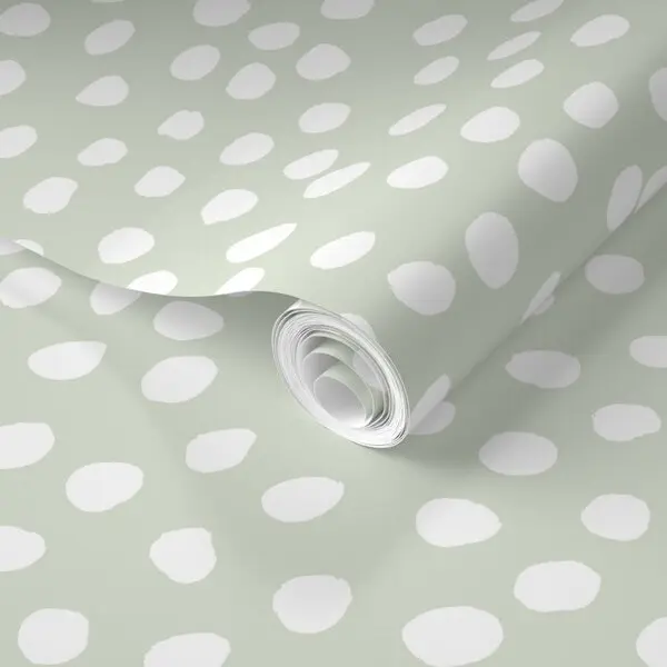 Spoonflower Modern Geometric Neutral Contemporary Bohemian Custom Pre-pasted Wallpaper