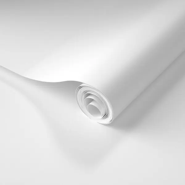 Spoonflower White Coordinate Solid Blanc Blanco Colors Custom Removable Wallpaper - White,gray