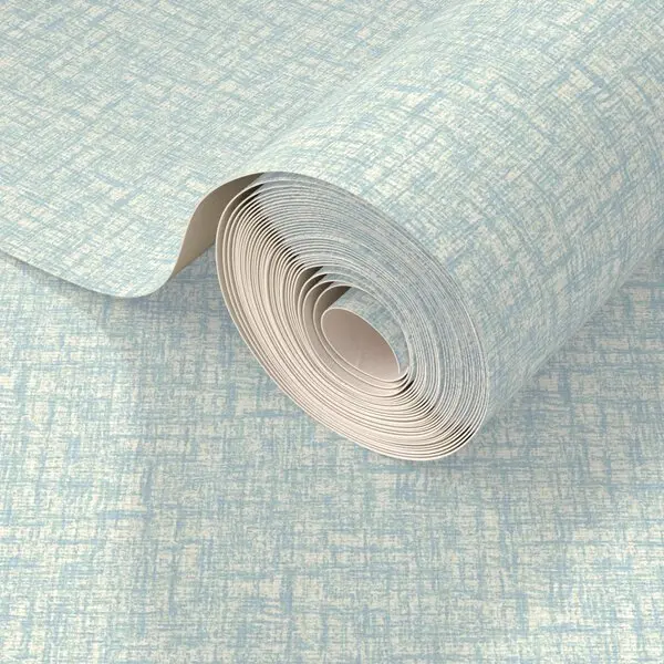 Spoonflower Solid White Plain Texture Woven Natural Off Fog 100% Natural Sisal Grasscloth Wallcovering