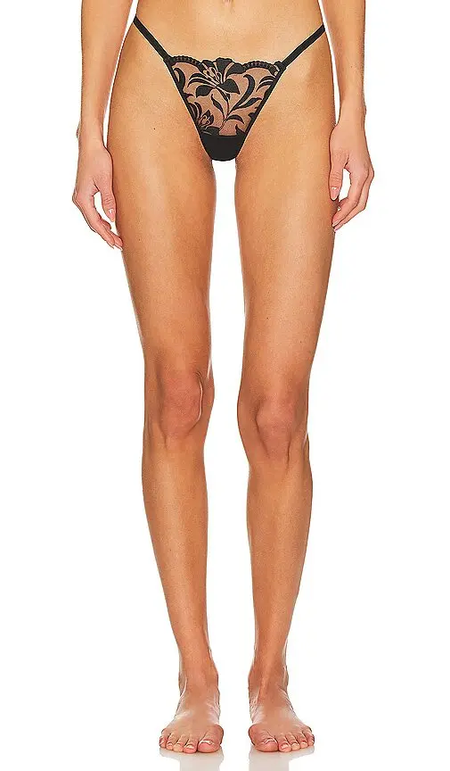 Bluebella Leonora Thong - Black