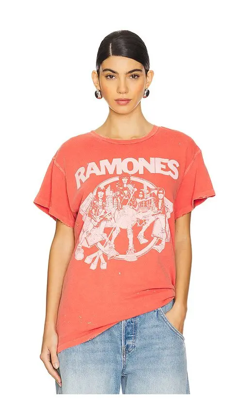 Madeworn The Ramones Tee In Cherry - 50% Off | Editorialist
