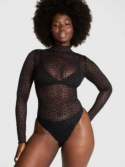 Pink Wink Starchaser Mesh Bodysuit