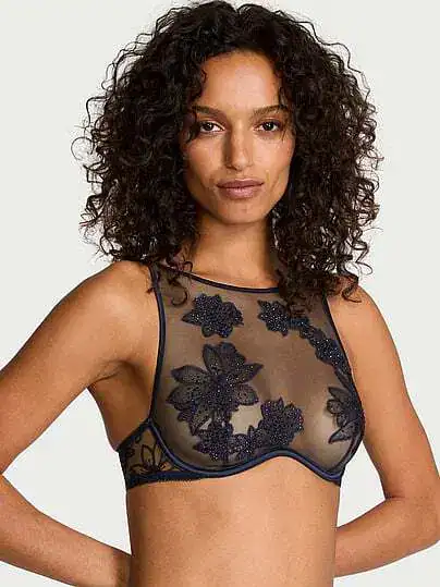 lingerie noir sexy Sexy Black See Through Lace 3pc Lingerie Set – AMIClubwear