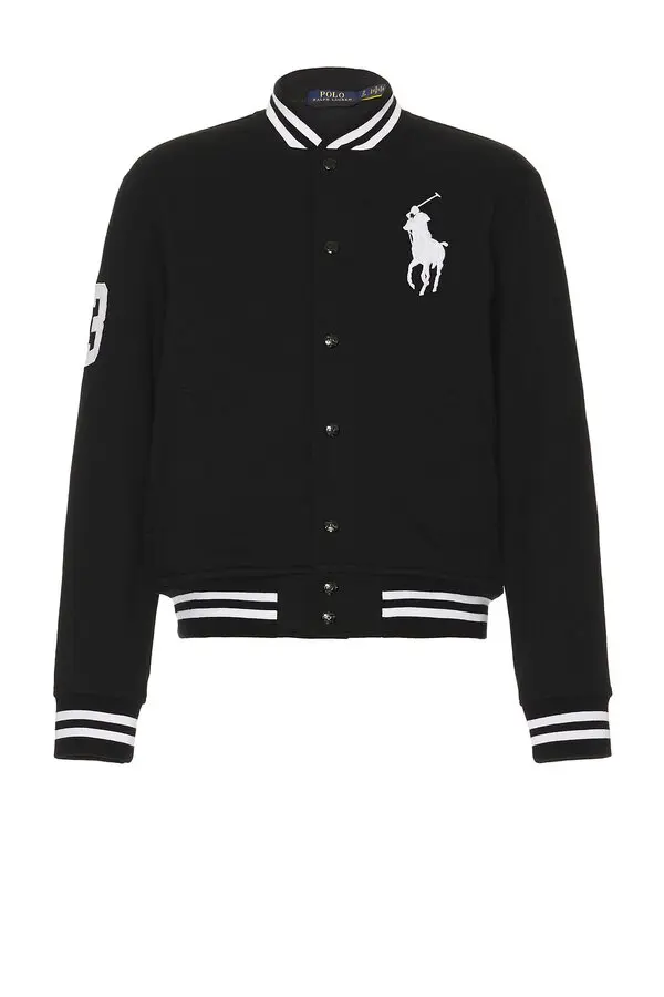Ralph Lauren Varsity Jacket - Black