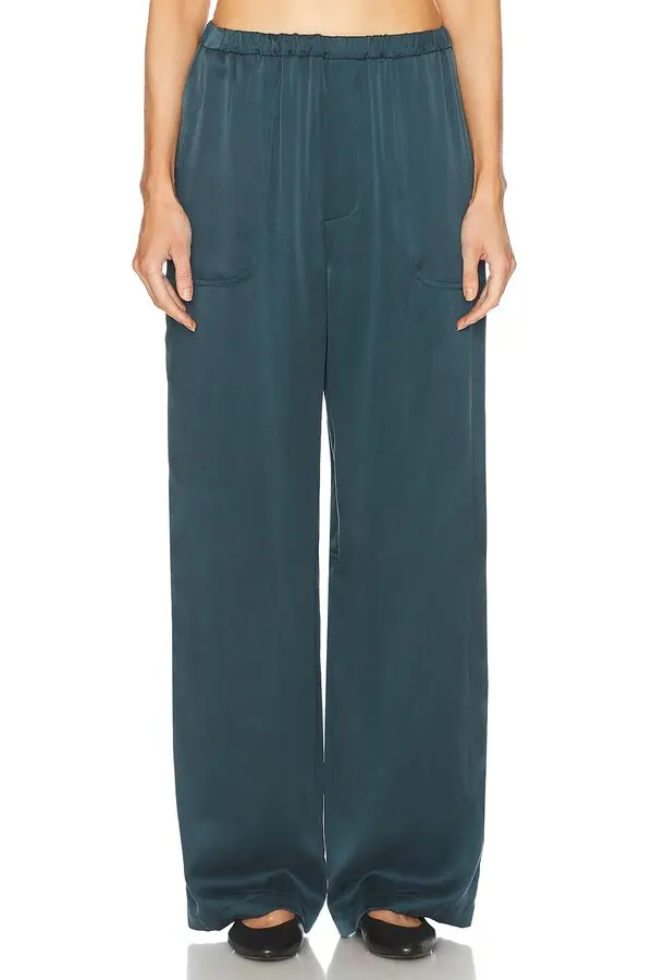Sablyn Lenon Silk Utility Pull On Pant