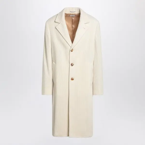 Brunello Cucinelli Corduroy Cashmere Coat