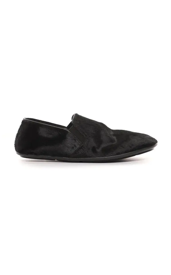 THE ROW Vincit Pony Hair Flats